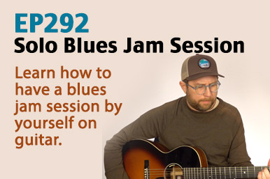 Have a Blues Jam Session By Yourself on Guitar (Just 4 Chords) - Blues ...