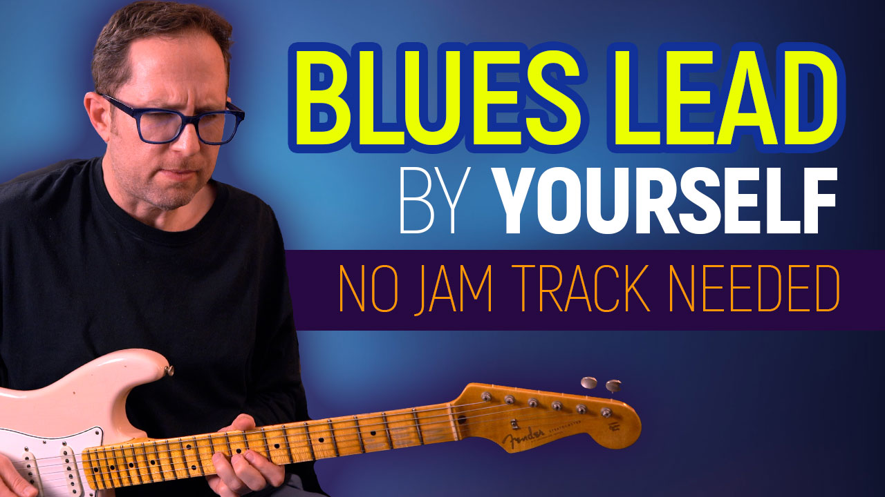 Blues lead by YOURSELF! Slow blues lead that works in any key (no jam ...