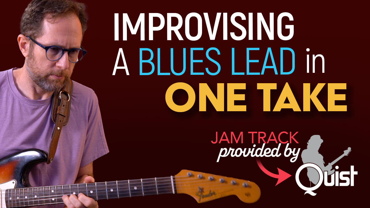 Use your ear and improvise a blues lead over a minor key jam track in 1 ...